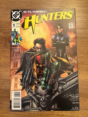 DC Vs. Vampires Hunters # 1 NM 1st Print Variant Cover DC Comic Book 18 ...