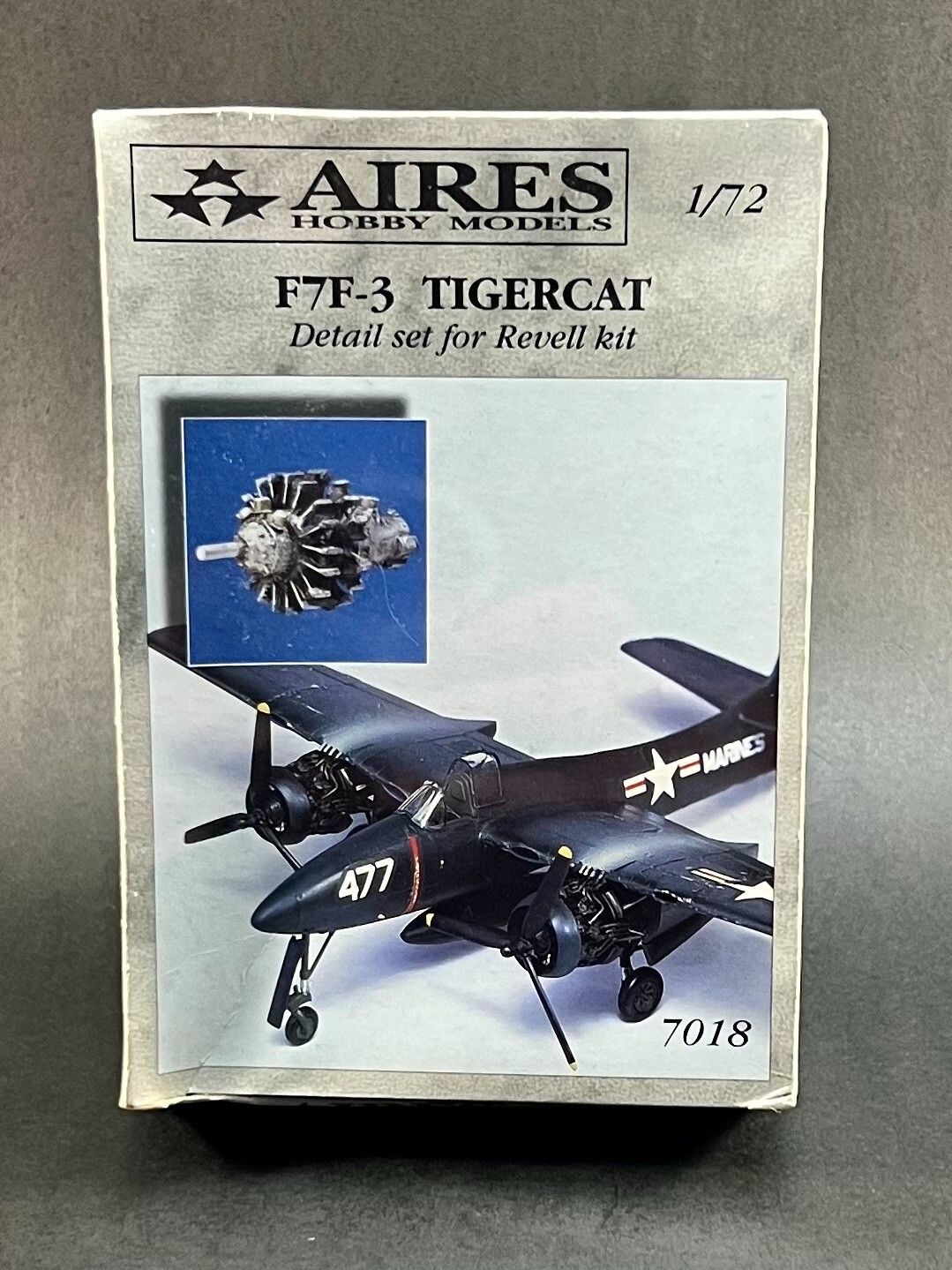Aires Hobby 7018 1:72 Scale F7F-3 Tigercat Detail Set for Revell Kit | eBay