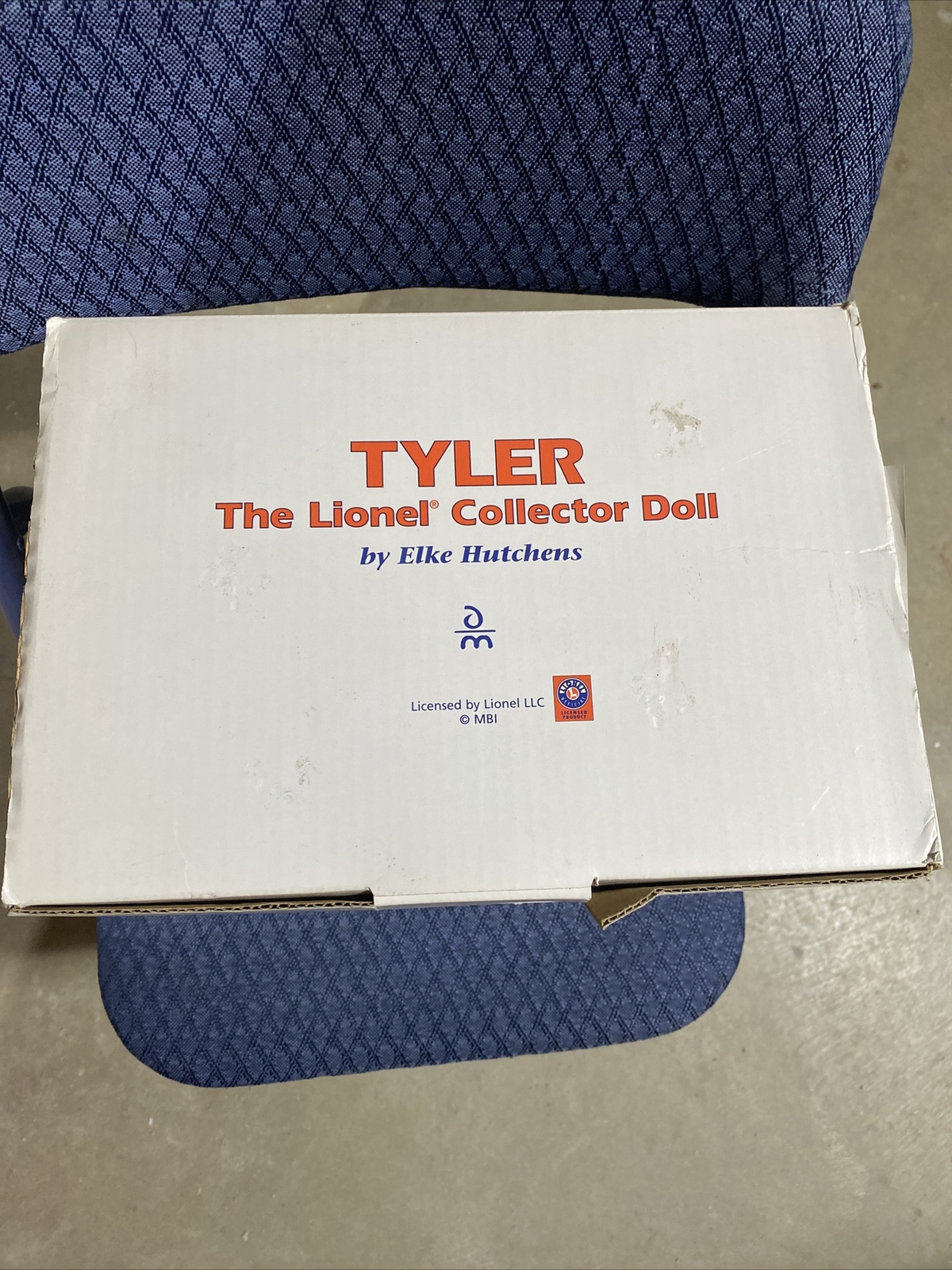 LIONEL TRAINS PORCELAIN COLLECTOR DOLL "TYLER" By Danbury Mint W/Train ...