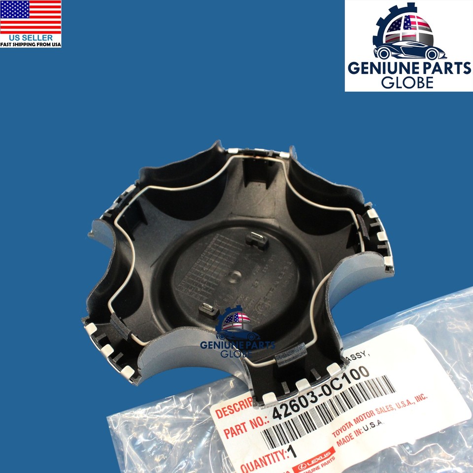 GENUINE TOYOTA 08-17 SEQUOIA 20" CHROME WHEEL CENTER HUB CAPS 4 X 42603 ...