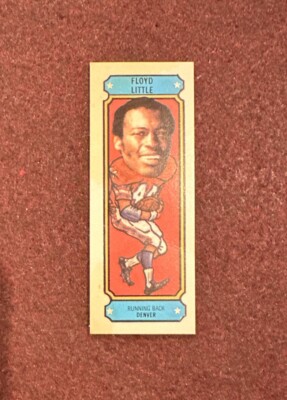 1975 Sugar Daddy All-Stars Floyd Little Card #2 - Series 2 - Nabisco | eBay