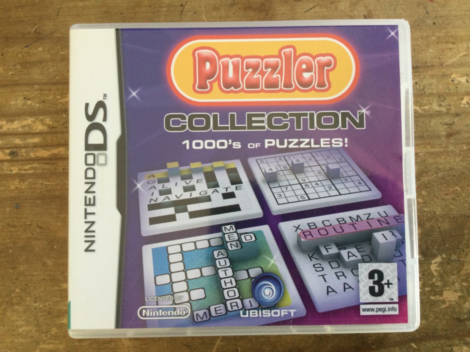 Nintendo DS - Puzzler Collection - 1000 Puzzles - 3+ - Complete ...