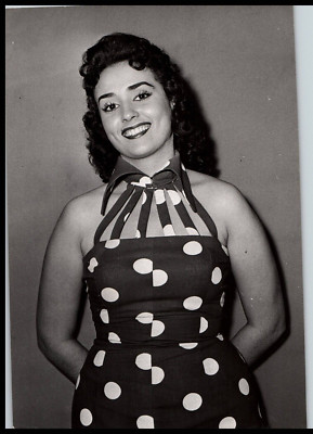 CUBAN BEAUTY PUMAREJO´S GIRL TV MODEL CARMEN ROSA PEREZ CUBA 1957 PHOTO ...