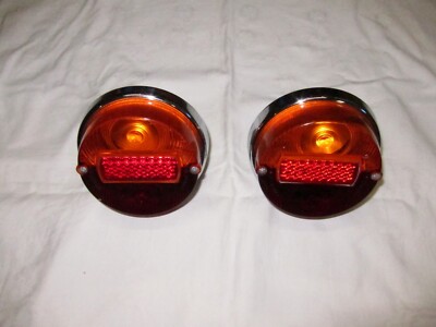 FORD GT40 GT 40 MK 1 mark 1 tail lights original Marchal lenses ...