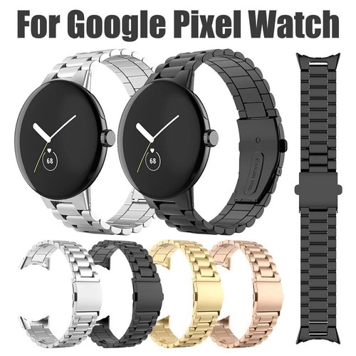 Stainless Steel Band Bracelet Metal Watchband Strap For Google Pixel ...