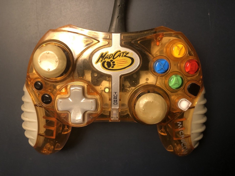 Mad Catz MicroCON 4536 Turbo Controller Original Xbox in RARE ...
