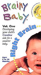 Brainy Baby - Right Brain (VHS, 2000) for sale online | eBay