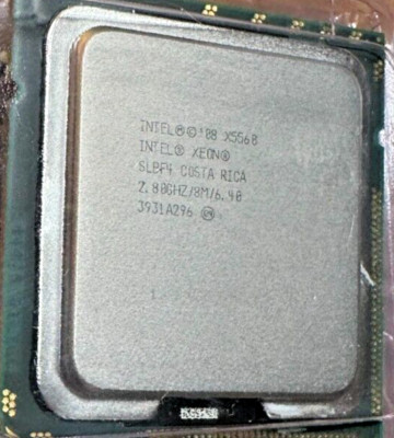 2x Intel Xeon X5560 SlBF4 QC CPU Processor LGA1366 2.80GHz 8MB Matching ...