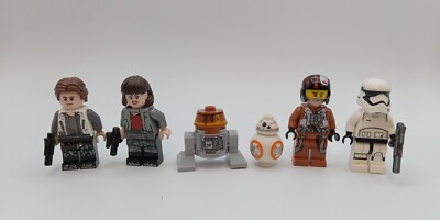 Lego Star Wars Chopper, Solo, Qi'ra, BB8 Trooper Minifig Lot | eBay