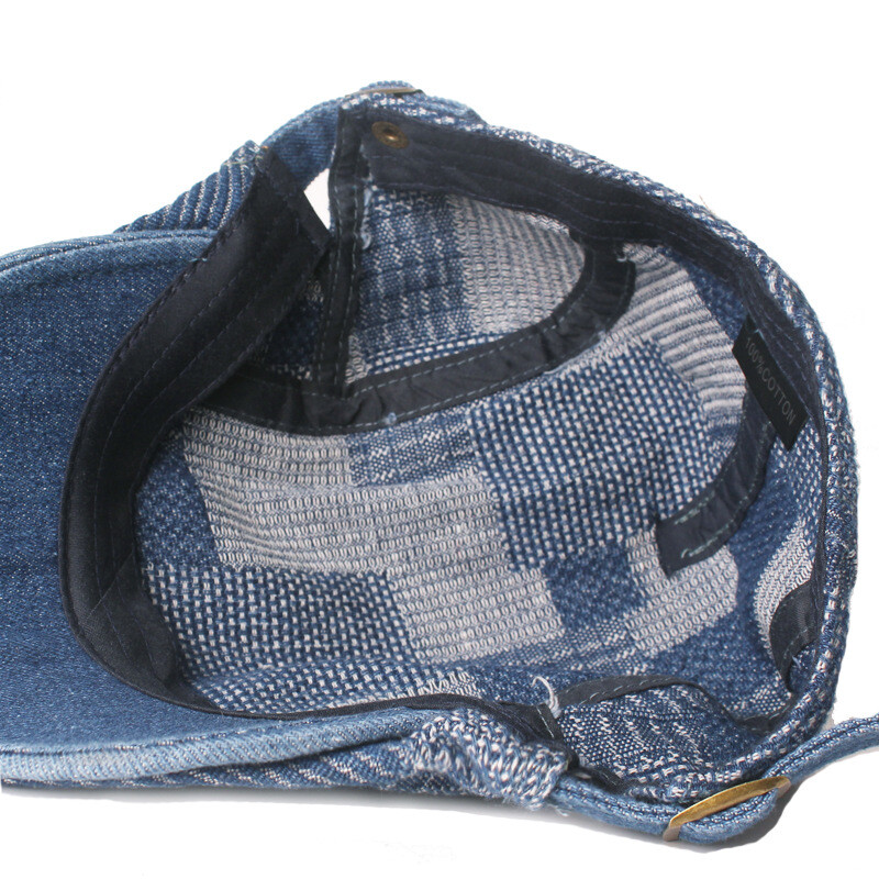 Men Women Classic Denim Cap Adjustable Newsboy Hat Simple Beret Hat | eBay