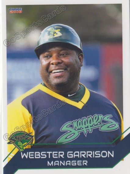 2018 Beloit Snappers Webster Garrison MGR Oakland Athletics | eBay