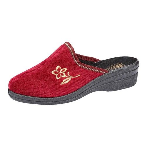 Ladies Spanish Slippers Women Faux Suede Warm Comfort Fur Clog Mules ...