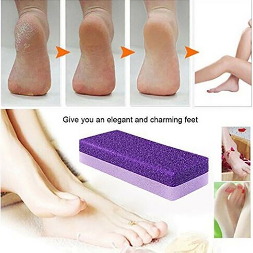 3x Pumice Sponge Stone Exfoliate Foot Hard Dead Skin Pedicure Remover ...