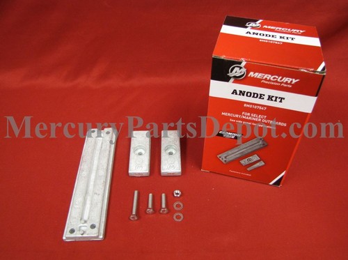 Mercury Marine Older 75-115hp Outboards Anode Kit - Part # 8M0107547 | eBay