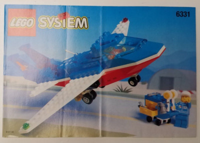 LEGO 6331 PATRIOT JET AIRPLANE Instruction Booklet ONLY manual vintage ...