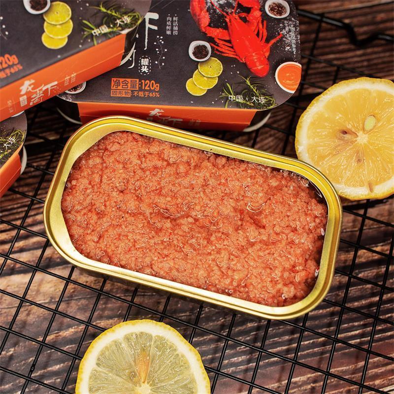 Canned Lobster Meat Ready-to-Eat Sauce Popular Lobster Paste Rice ...
