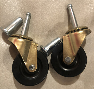 2 Packs Shepherd 2” Ball Bearing Stem Casters #19342- 2 Per Package | eBay