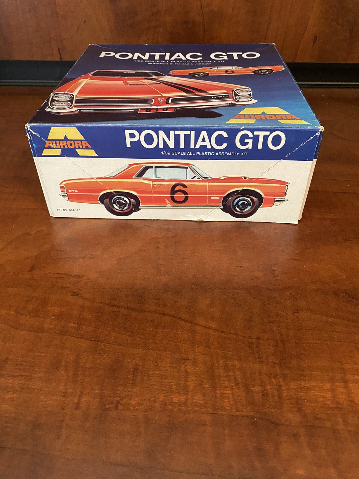 Aurora 1969 #664-175 Pontiac GTO Model Kit Complete Canadian in Rare ...