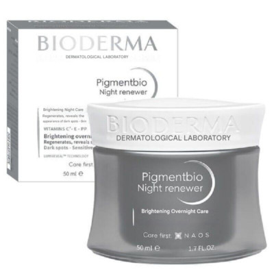Bioderma Pigmentbio Night Renewer Brightening Overnight Care 50ml Exp ...