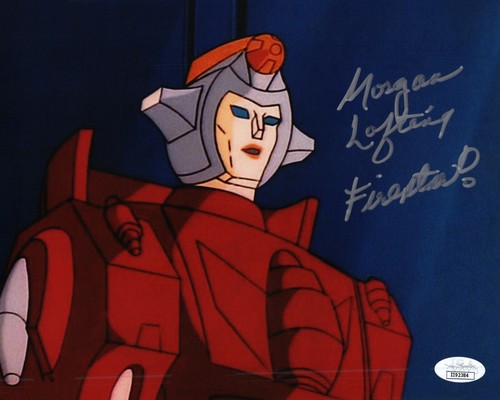 MORGAN LOFTING Authentic Hand-Signed "TRANSFORMERS FIRESTAR" 8x10 photo ...