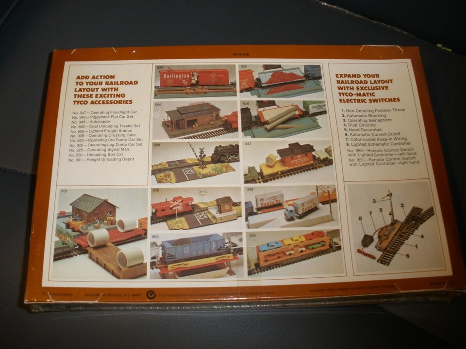 NEW Sealed Vintage Tyco Kit HO Scale Bridge & Trestle Set #909:350 | eBay