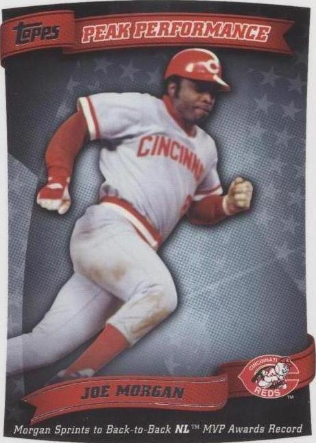 2010 Topps - Peak Performance Joe Morgan #PP-70 for sale online | eBay
