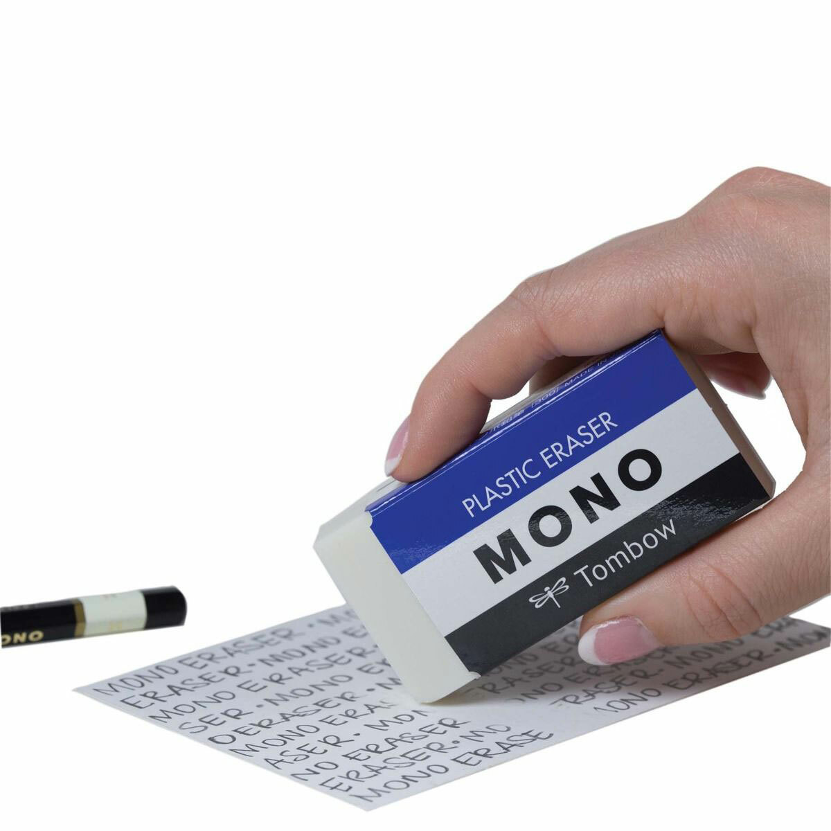 Tombow PE-09A Mono Jumbo Plastic Eraser 57332, 3-1/8 x 1-1/2 x 9/16 ...