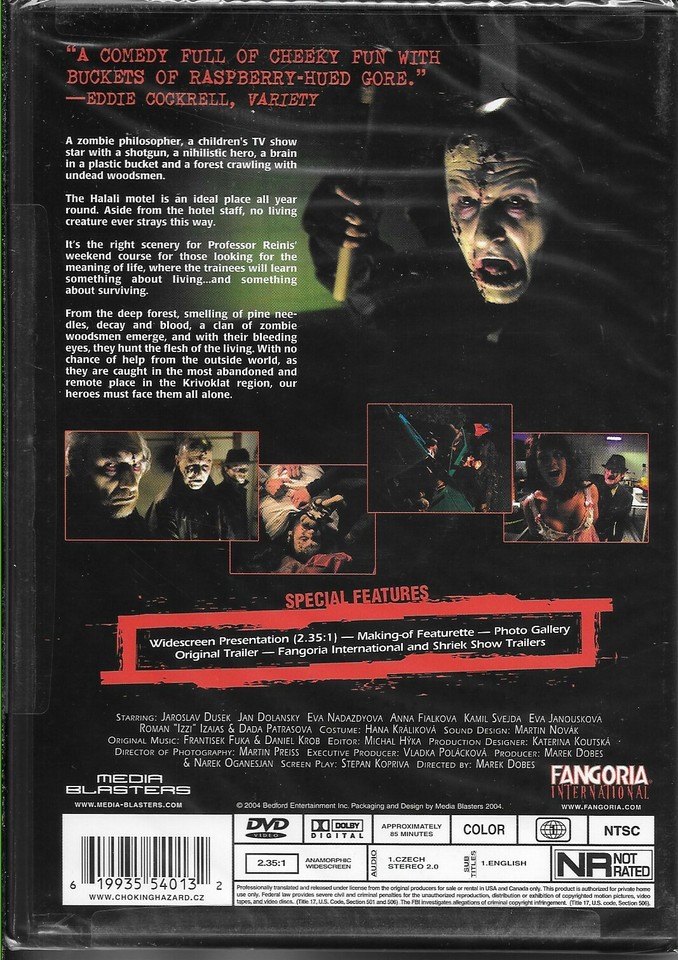 Choking Hazard (DVD) Zombie Comedy NEW & SEALED! 619935540132| eBay