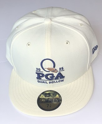 2025 Pga Championship Golf Hat Quail Hollow Fitted 7 7/8 3x new era ...