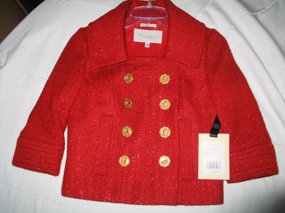 Couture Couture Los Angeles Neiman Marcus Peacoat Jacket Cropped $1400 ...