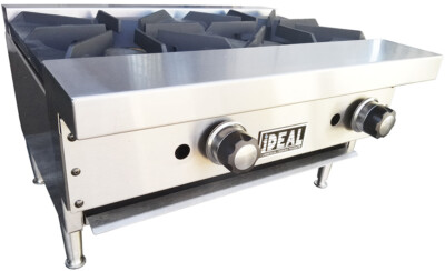 NEW 24-2" Commercial Hot Plate Counter by Ideal Made in USA. NSF & ETL ...