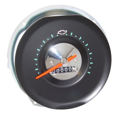 1957 CHEVY BEL AIR 150 210 WAGONS, SPEEDOMETER W MANUAL SHIFT # 57C ...