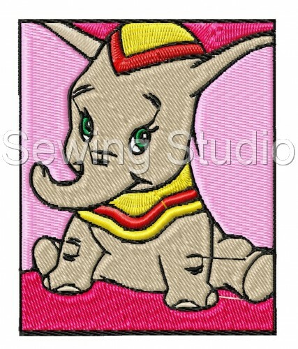 DISNEY'S DUMBO DESIGNS - MACHINE EMBROIDERY DESIGNS ON CD OR USB | eBay