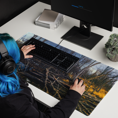 Gaming Mouse Pad Large Keyboard Mousepad, Extended Desk Pad XL Desk Mat ...