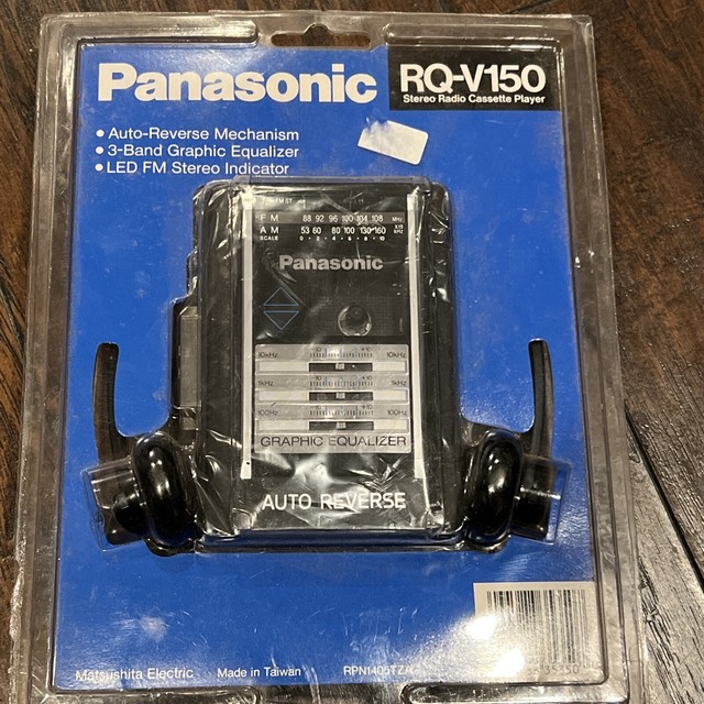 1993 Panasonic Auto Reverse Cassette Player Digital Synthesizer Tuner ...