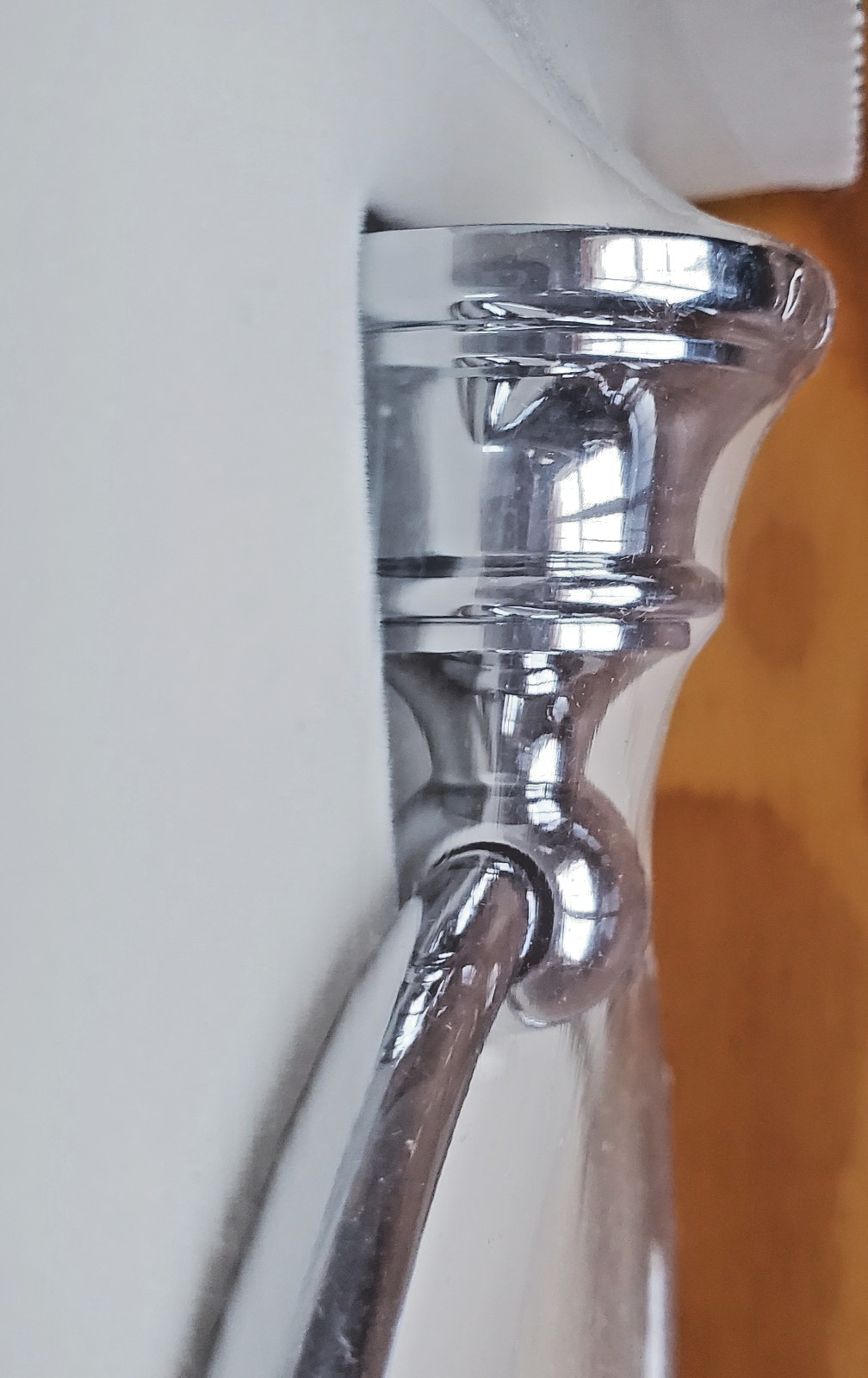 BALDWIN Premium Towel Ring EDGEWATER 3504-260 Polished Chrome Finish ...