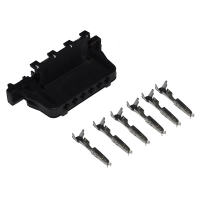 Stecker 6-polig Reparatursatz für VW 3B0972706 Audi Skoda Seat weiblich ...