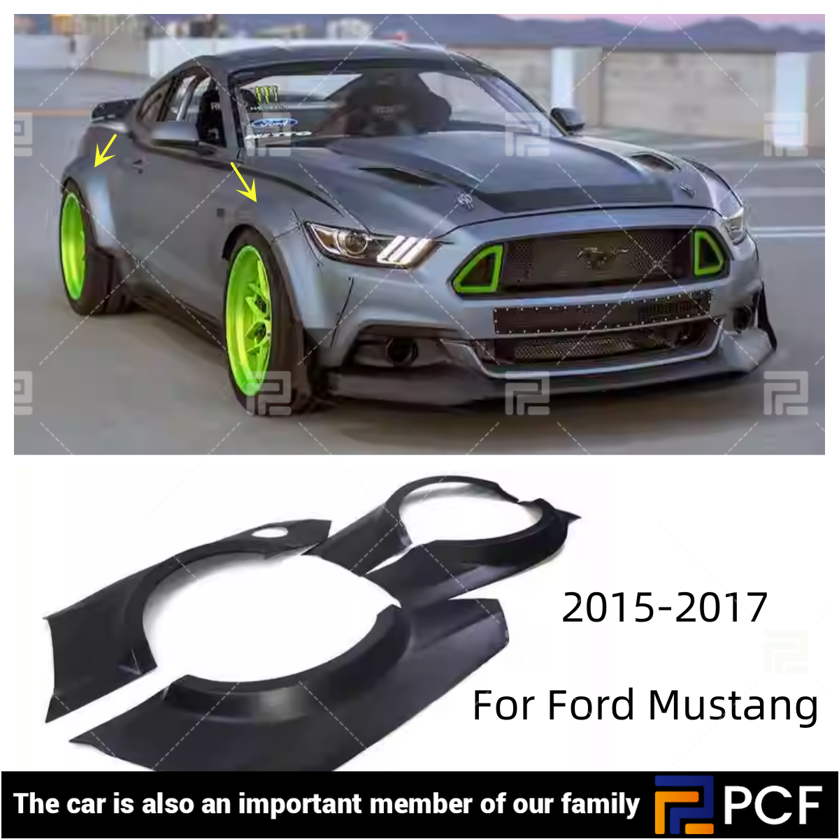 2015 Ford Mustang Body Kit New For 2015 2016 2017 Ford Mustang GT500