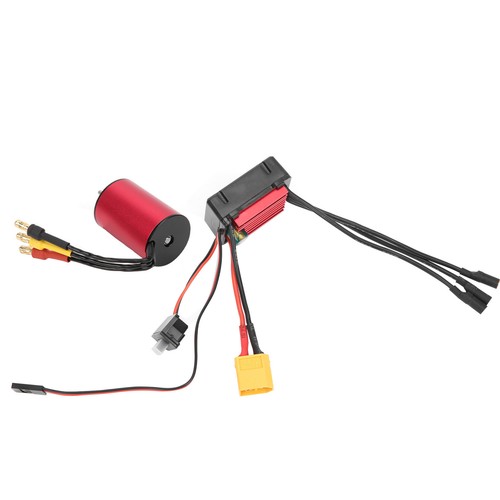 RC Car Motor ESC Set Waterproof 4800KV Sensorless Brushless Motor + 35A ...