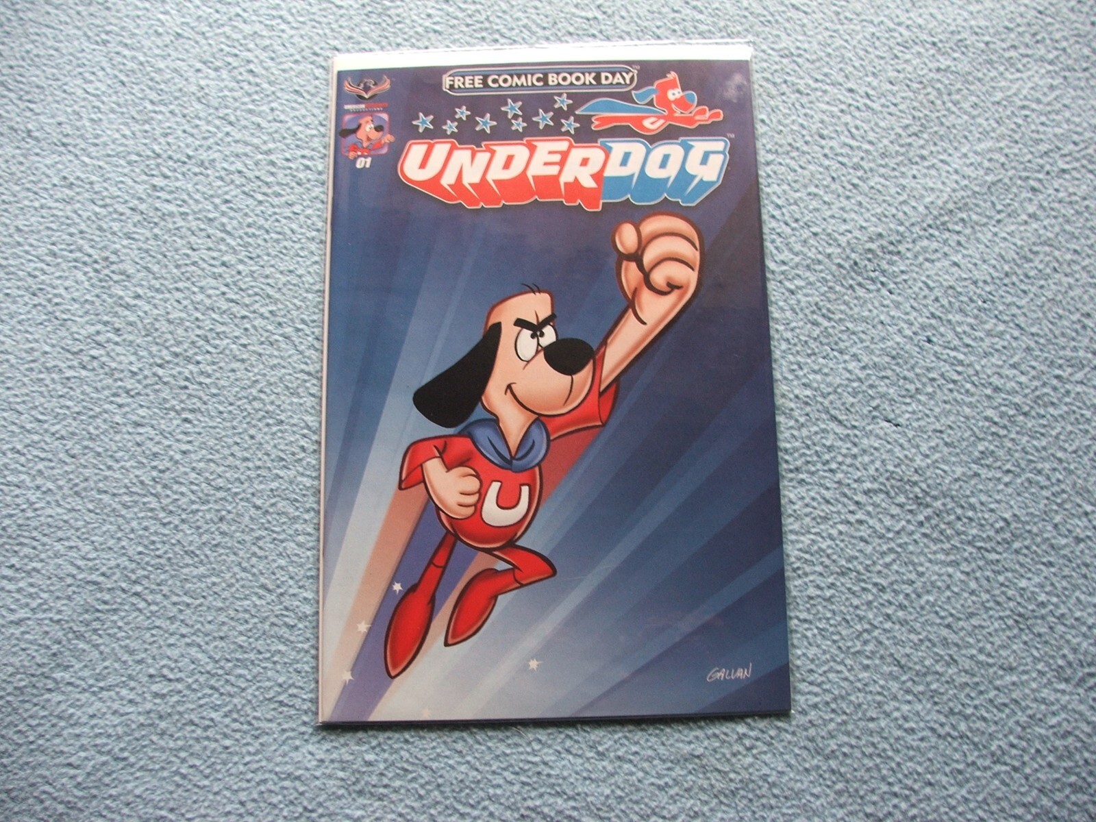 American Mythology Productions Underdog FCBD Unstamped. 2017 | eBay