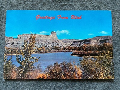 Gunnison Butte and the Green River, Greetings from Utah Postcard | eBay