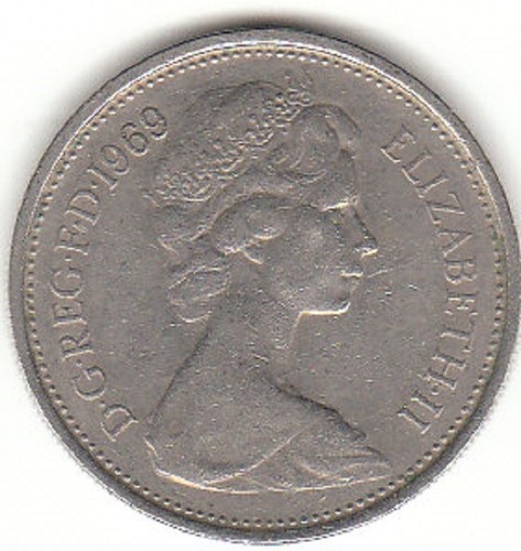 OLD Large 5p COINS 1968 to 1989 5 NEW PENCE UK & JERSEY COIN HUNT L@@K ...