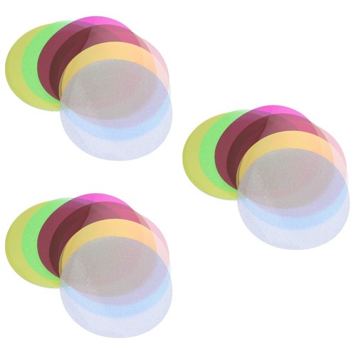 3 Count Light Diffuser Sheet Color Filters for Lights Colored Paper ...