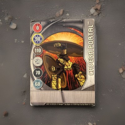 Bakugan: New Vestroia | Cavern Portal 🥈Silver Gate Card| 2/48i | eBay