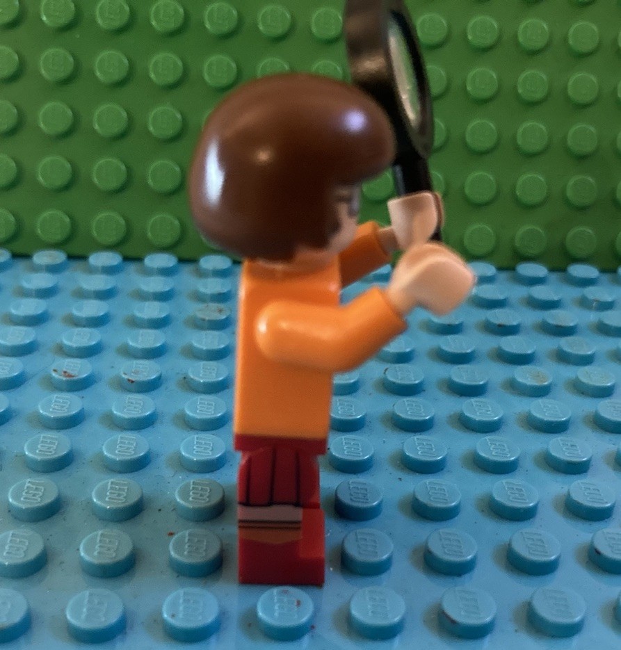 LEGO VELMA DINKLEY FROM SCOOBY-DOO MINIFIGURE-75904-SCD005--w ...