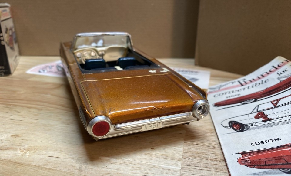 Vintage 1960 AMT 3 in 1 Customizing Convertible Model Kit Mercury ...