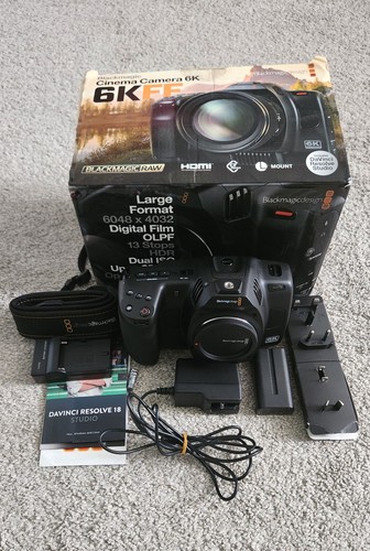Blackmagic cinema camera 6k full frame (OPEN BOX) | eBay