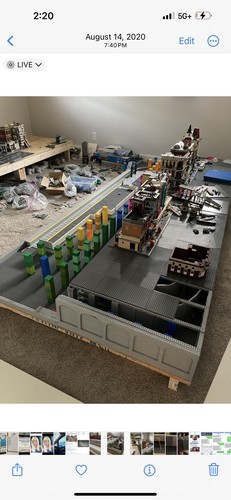 Lego Subway And Train Custom Moc Perfect Lego Table | eBay