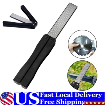 Portable Double-sided Fold Pocket Sharpener Diamond Knife Sharpening ...