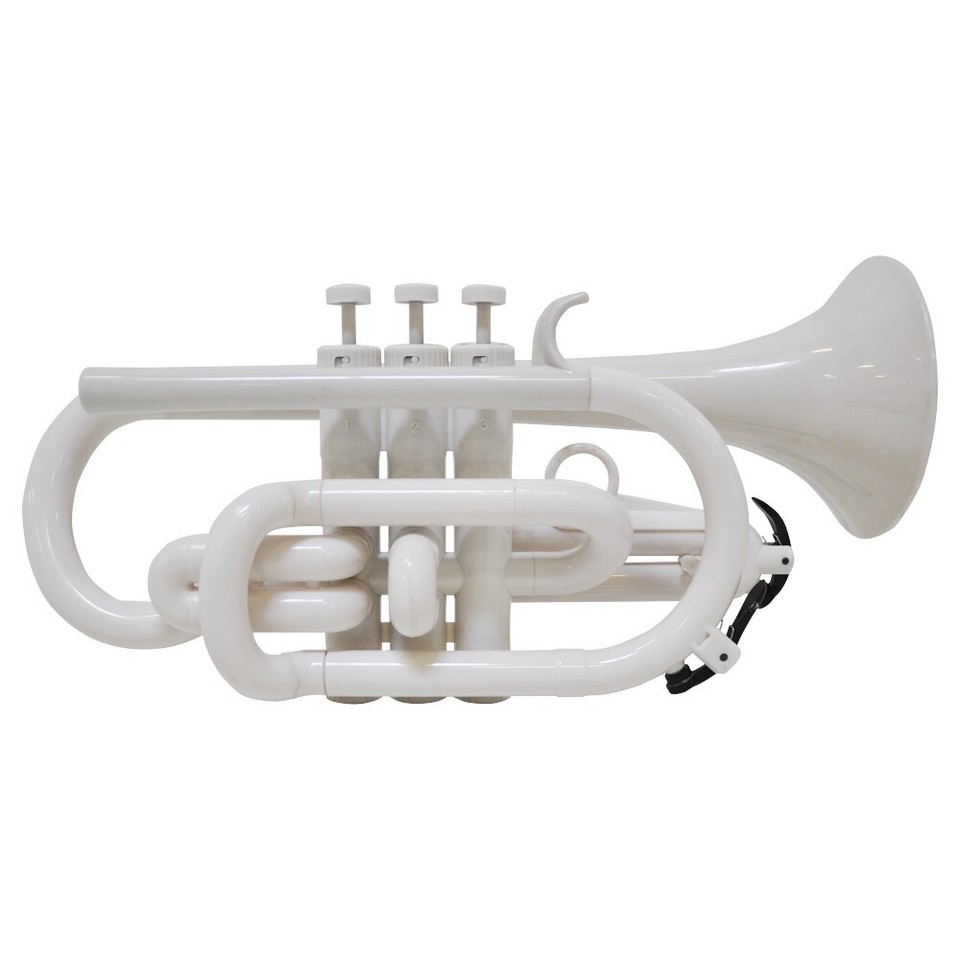 Tromba Pro Professional Plastic Bb Cornet, White | eBay
